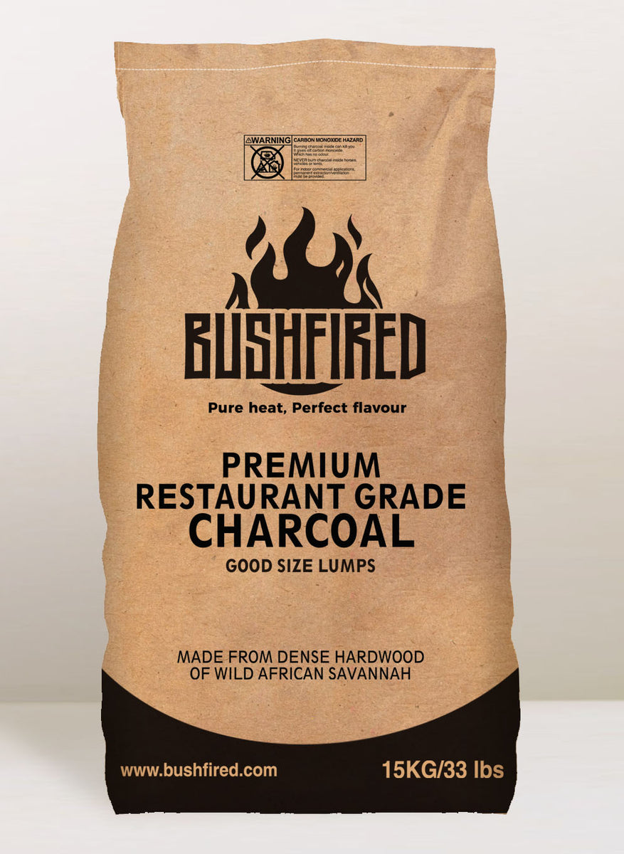 Premium Restaurant Grade Lumpwood Charcoal (15KG) AYIN – Bushfired